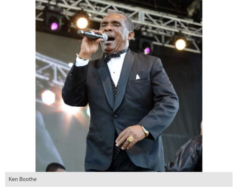 Ken Boothe addresses eyesight issue - The Edge FM