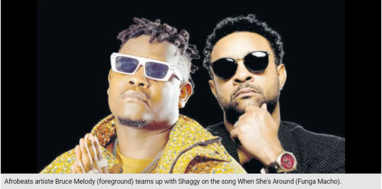 Bruce Melodie and Shaggy enter multiple Billboard charts - The Edge FM